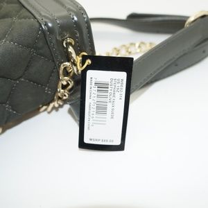 bebe | Bags | Bebe Studded Quilted Olive Green Crossbody Bag | Poshmark